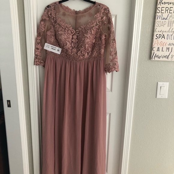 Azazie | Dresses | Mother Of The Bride Chiffon Dress Never Worn With ...